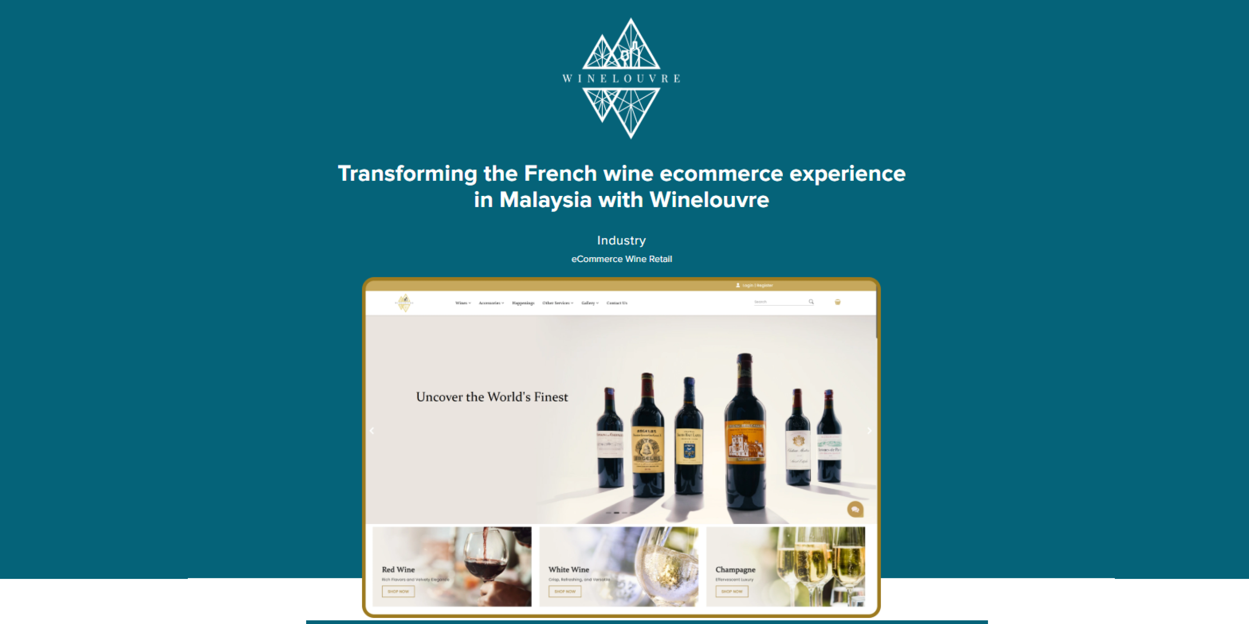 Winelouvre: Premium French Wine Store Built on Shopify